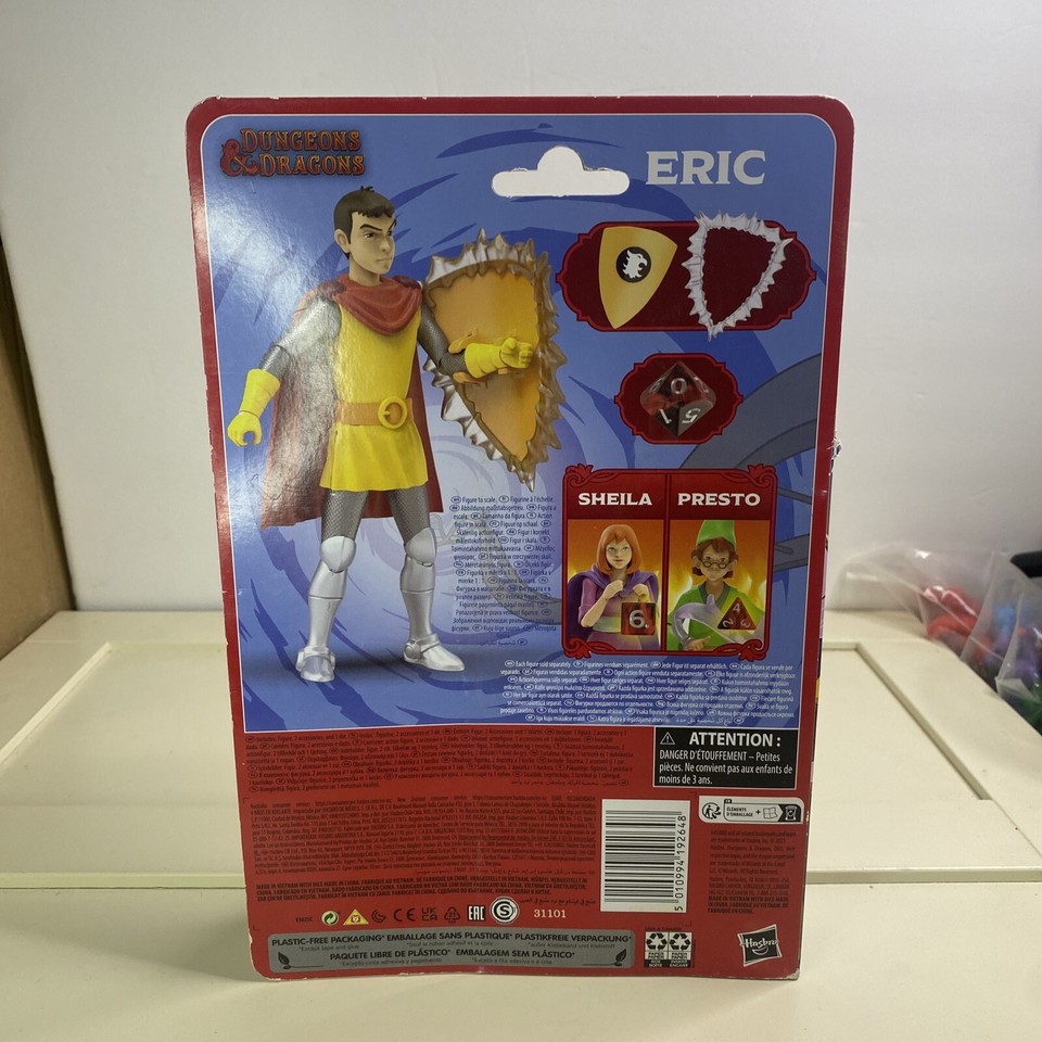 Dungeons & Dragons Cartoon Classics D&D 6-Inch-Scale Eric Action Figure ...