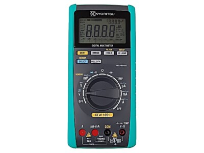 KEW1051 Digital Multimeter Bar Graph Display, LCD (6000) True RMS ...