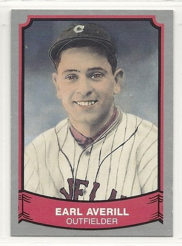 1989 Pacific Legends Baseball - #203 - Earl Averill - Cleveland Indians ...