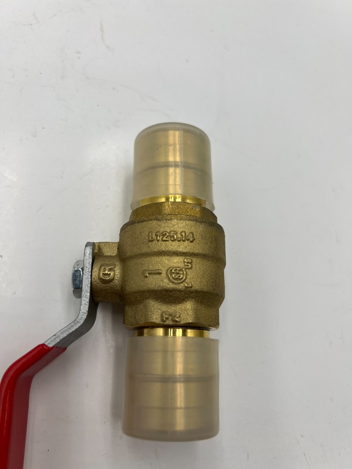 RWV ECO-VALVE 5015AB-1 BALL VALVE, 1" PEX, BRASS, 400 PSI | eBay