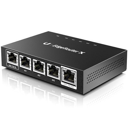 Ubiquiti Networks ER-X EdgeRouter X 5-Port Gigabit Wired Router for ...