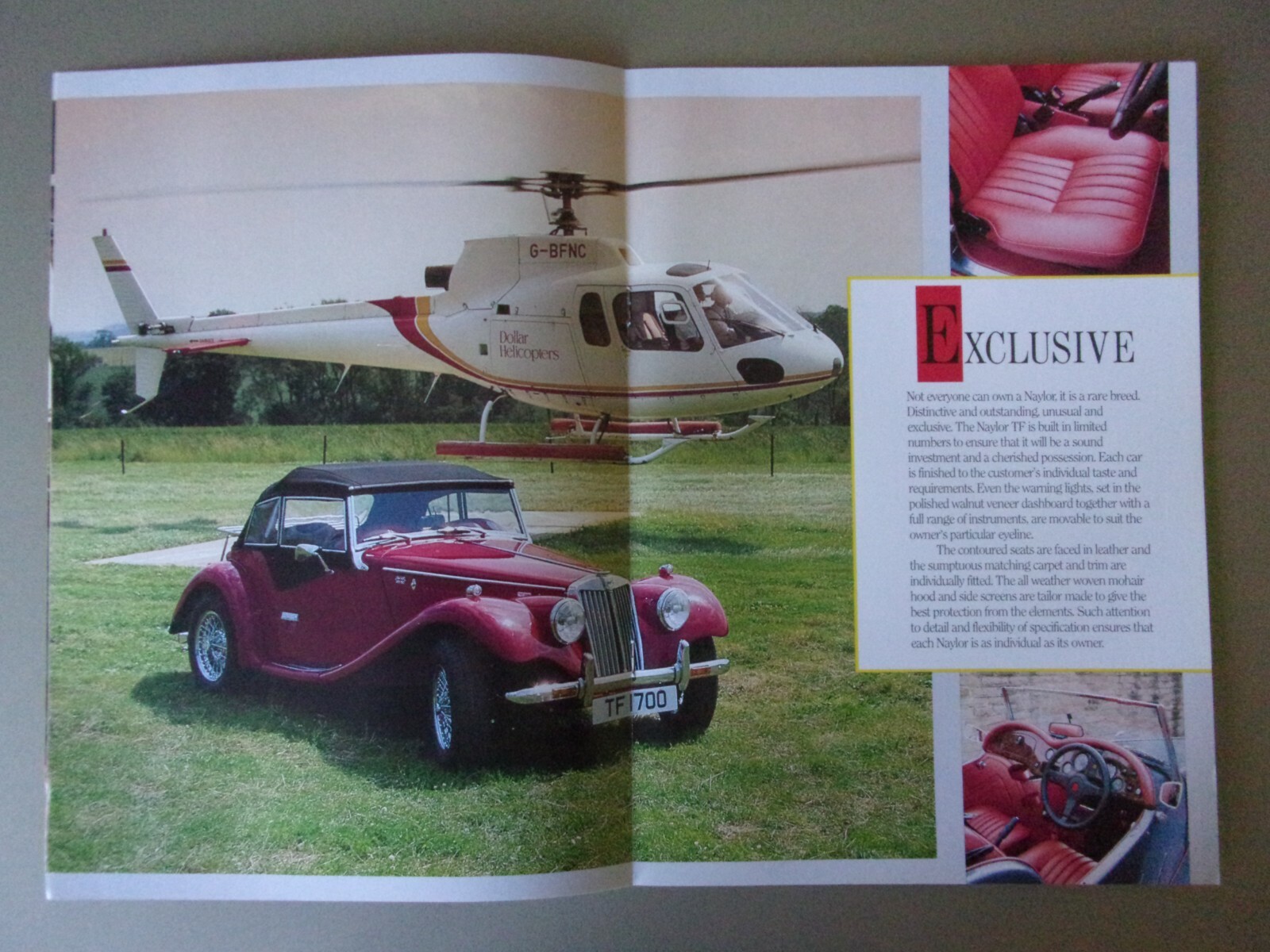 NAYLOR TF 1700 orig 1984-1987 UK Mkt Full 12pp Sales Brochure | eBay UK
