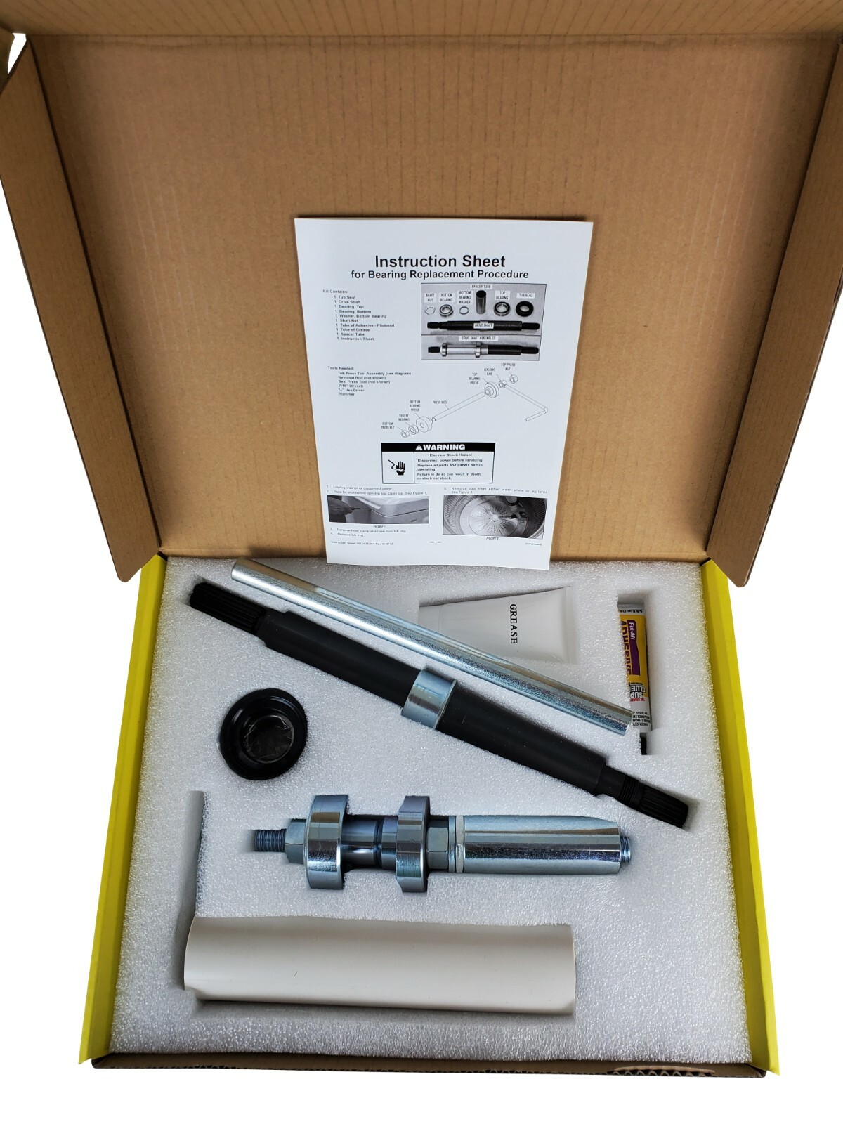 W10435302 W10447783 Whirlpool Cabrio Maytag Bearing Seal Shaft Tool ...