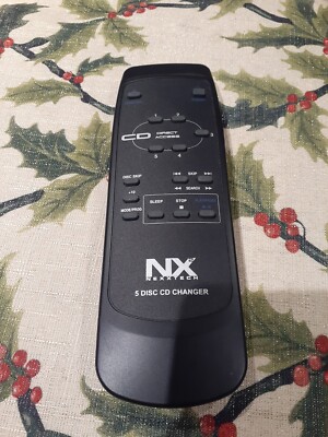 NEXXTECH 5 Disc CD Changer GENUINE Remote Control N500-D | eBay