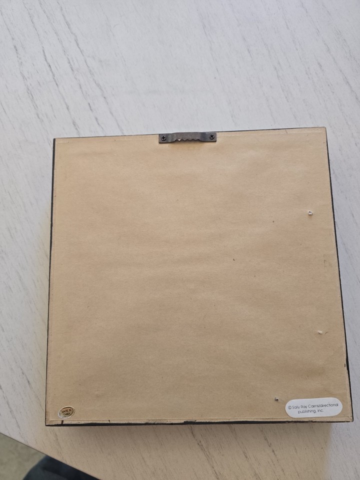 Sally Ray Cairns Publishing Framed Shadow Box Art Tile South Pacific | eBay