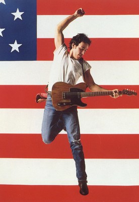 Bruce Springsteen American Flag