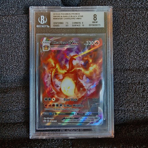 Charizard VMAX SWSH261 Sword & Shield Promo Card NM-MT BGS 8 | eBay
