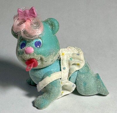 VINTAGE TYCO BITSY BEARS WIND UP BLUE FLUTTERBYE BEAR | eBay