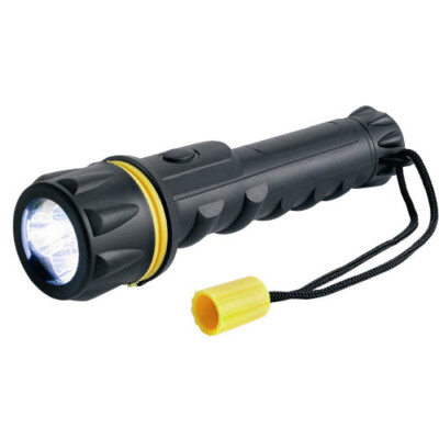 RT5148 RING 3 LED Heavy Duty Rubber Torch (13 LUMENS SHOCKPROOF TORCH ...
