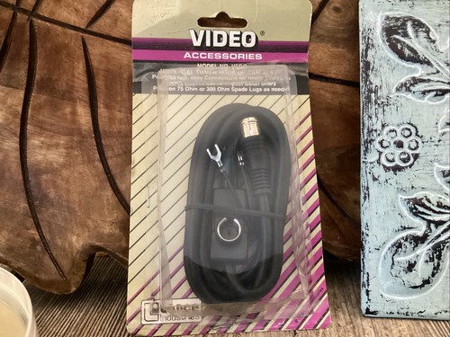 Lance Video Accessories 5 Ft Cable tv/vcr connector New Old Stock v5qc ...