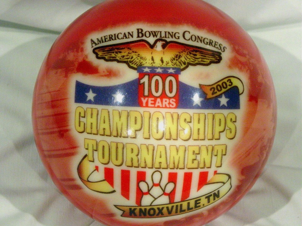 Rare Undrilled American Bowling Congress 100th Anniversary Ball ...