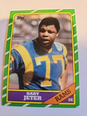 1986 Topps Football #87 Gary Jeter | eBay