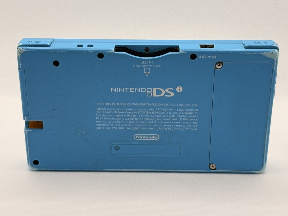 Nintendo DSi Blue Handheld Console Wi-Fi Capability Headphone Jack ...