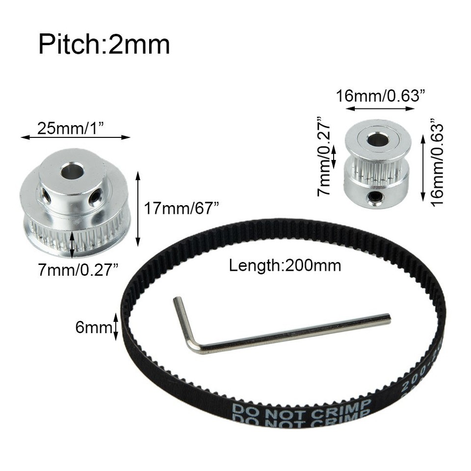 Synchronizer Pulley 36 Teeth Timing Pulley Cnc 20 Teeth Timing Pulley ...