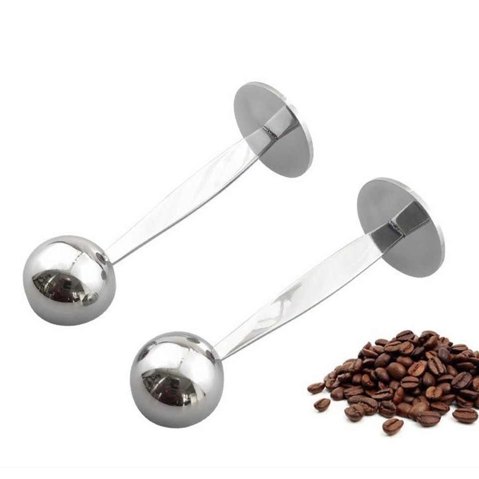 Brand New Coffee Spoon Kitchen Tool 14.5*5*3.5cm 2 In 1 Espresso Powder ...