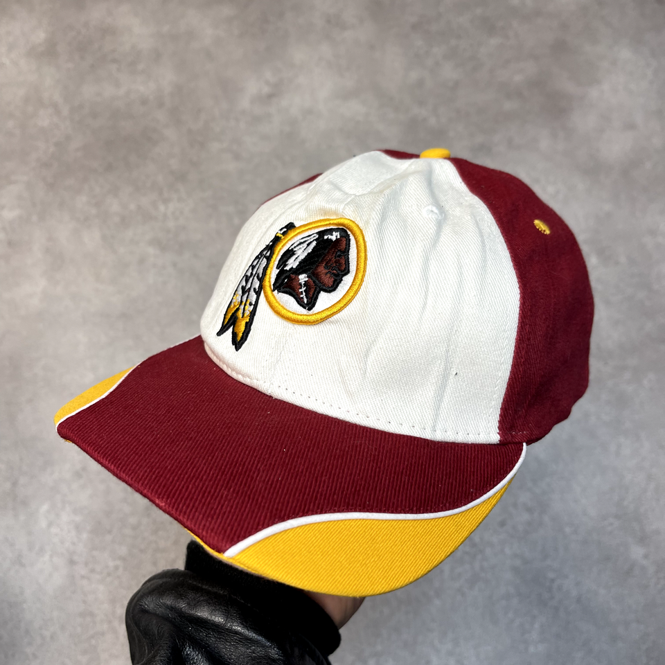 Washington Redskins Baseball Hat Mens NFL USA Strapback Cap Red | eBay