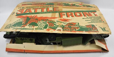Multiple Toymakers US Armed Forces Battle Front Giant Set With Box 1960 ...