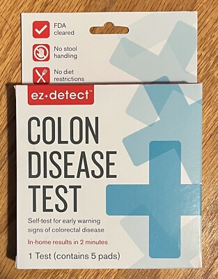 EZ Detect Colon Disease Test Exp 10/25 NEW | eBay