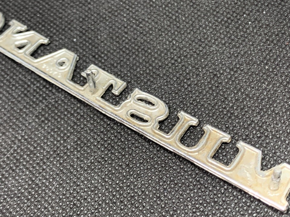 Vintage Mustang 2+2 Fastback Fender Emblem Nameplate 1965-1966 Original ...