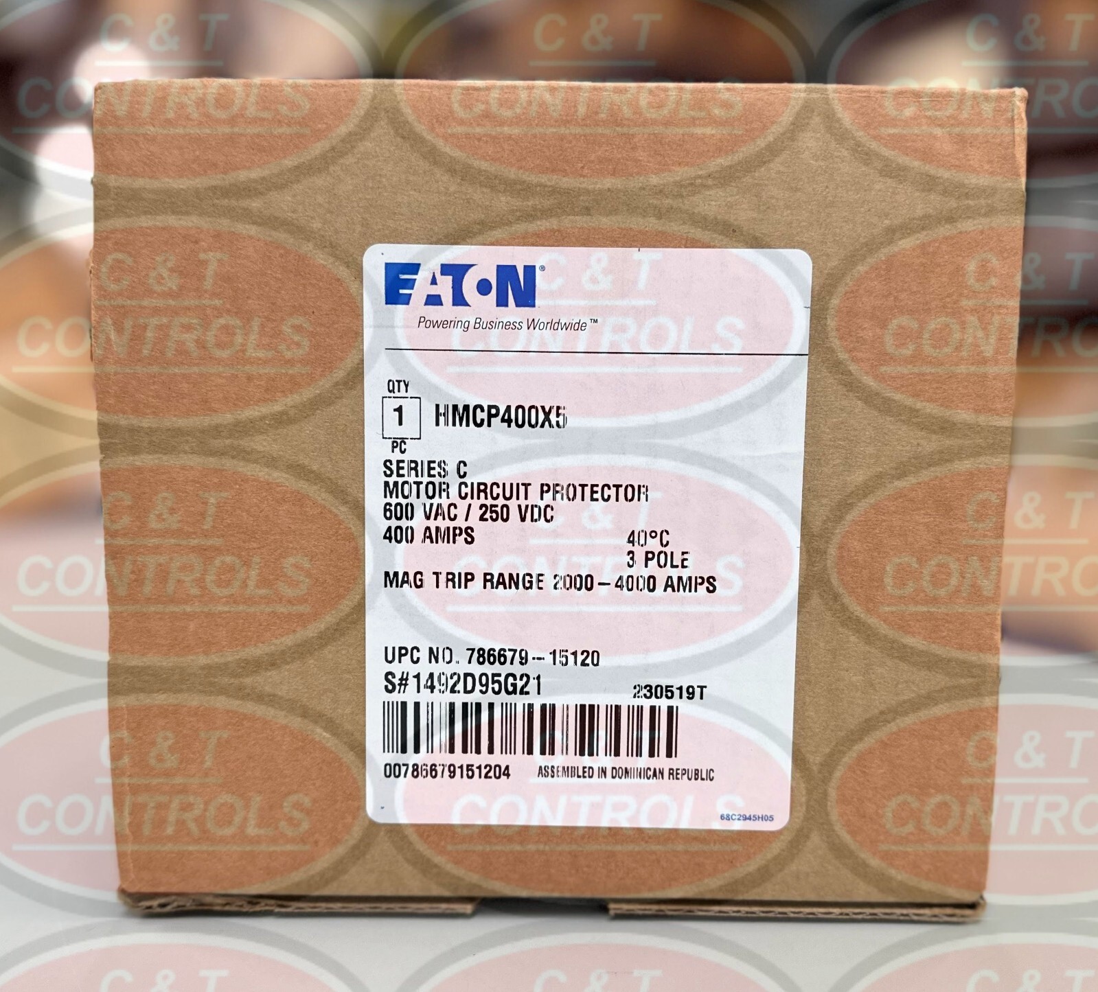 Eaton HMCP400X5 400A 3P Motor Ckt Protector New In Box USA Stock | eBay