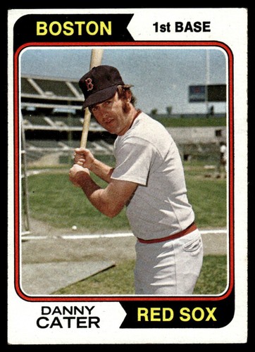 1974 Topps Danny Cater Boston Red Sox #543 | eBay