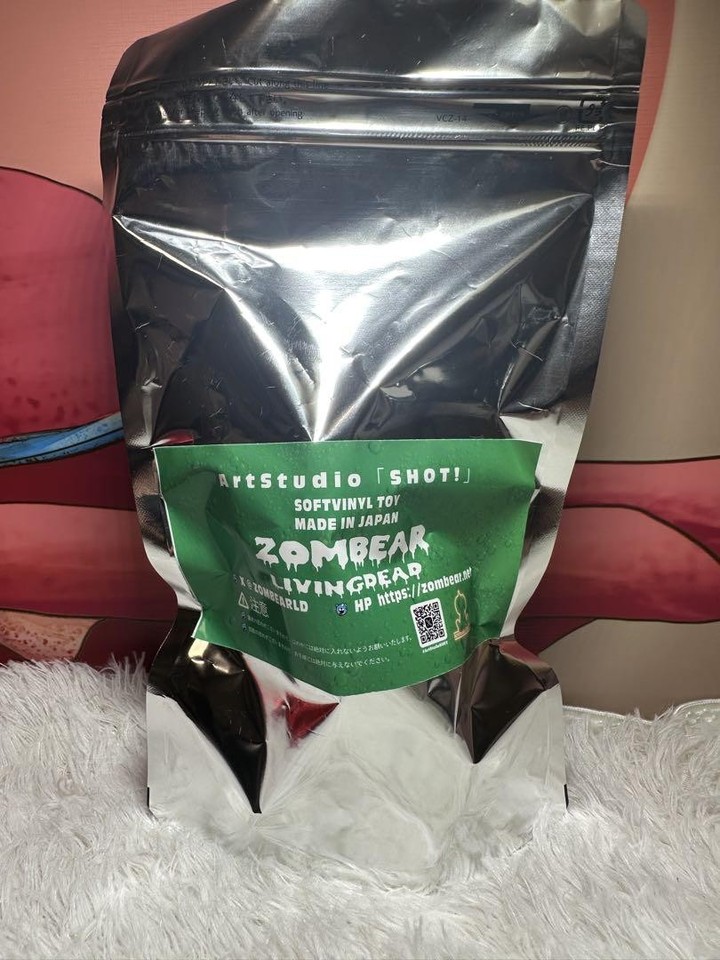 Art Studio "SHOT!" Zombear Sofubi Melon Soda Figure, Collectible ...