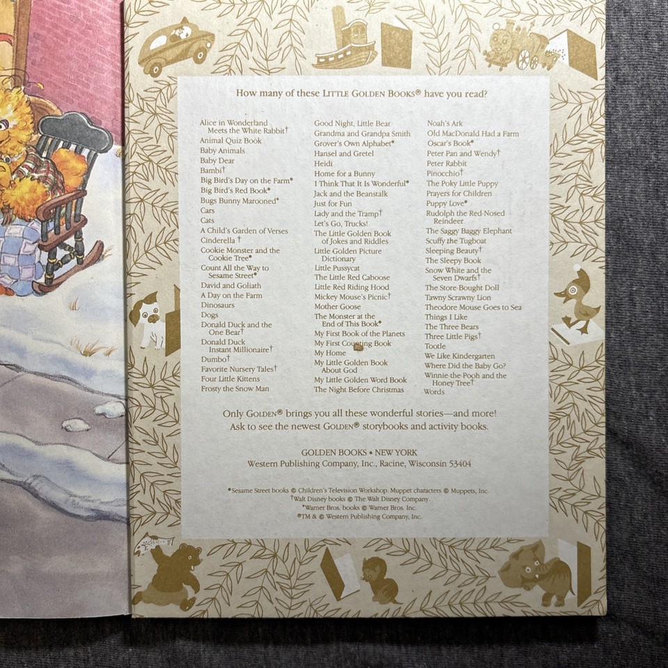 Vintage Little Golden Book, I Can't Wait Until Christmas, #456-10 ...