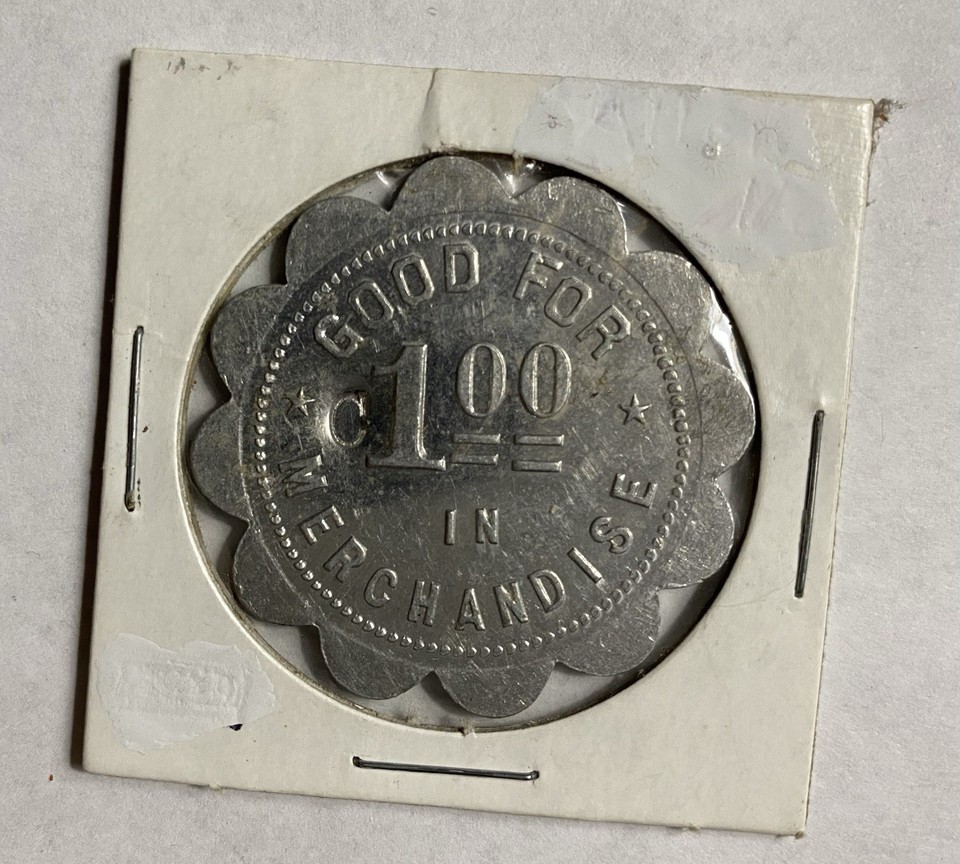 ALLEN PRODUCE CO. ALLEN NEBRASKA $1.00 TRADE TOKEN | eBay