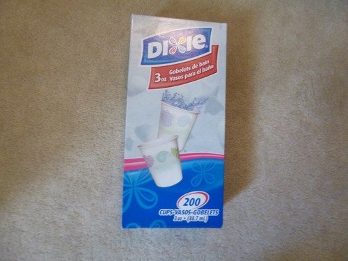 N/B SEALED 3 OZ DIXIE CUPS SEASHELL DESIGN 200 CT | eBay