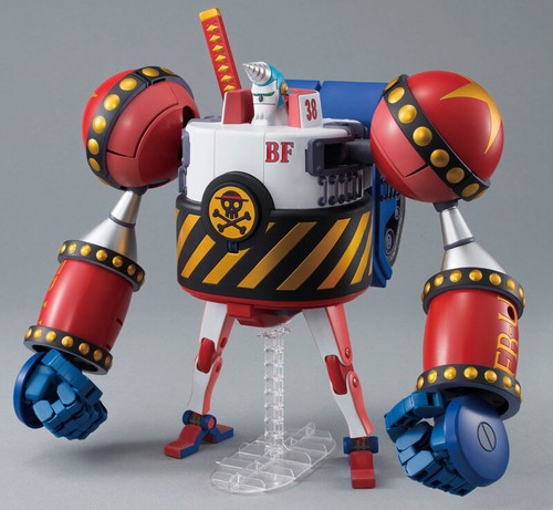One Piece Mecha Collection Iron Pirates BF-38 General Franky Model Kit ...