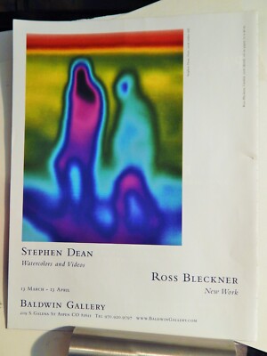 STEPHEN DEAN ART PIECE VTG ORIG 2009-2 ADVERTISEMENT | eBay