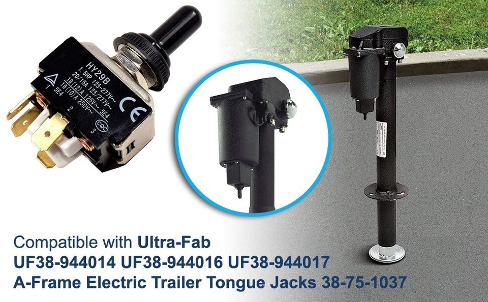 Toggle Switch for Husky Brute HT87452 HB3000 HB4500 Electric Trailer ...