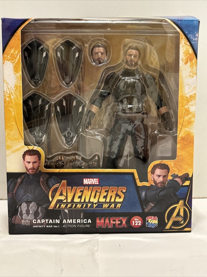 Medicom Toy MAFEX No.122 CAPTAIN AMERICA INFINITY WAR VER ...