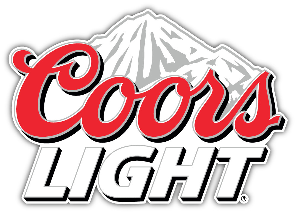 Coors Light Logo Mountain Car Bumper Sticker Decal - 3'', 5'' or 6'' | eBay