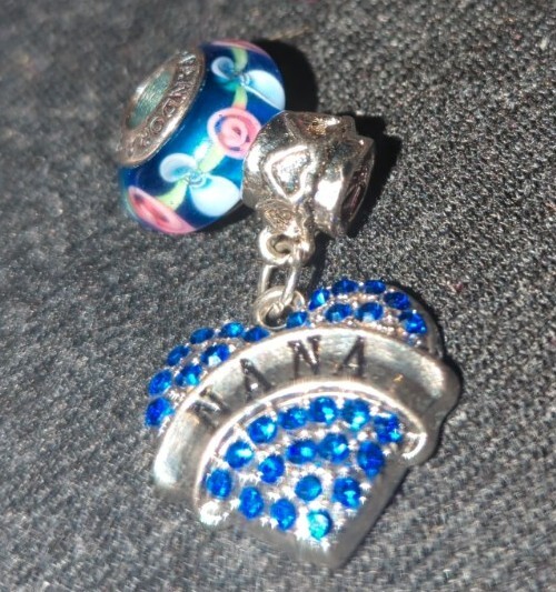 AUTHENTIC PANDORA BEAD w/ 4EUROPEAN "NANA" CHARM LOT L334 | eBay