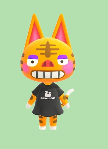 Tabby Animal Crossing New Horizons Amiibo NFC Card- Or Any Character ...