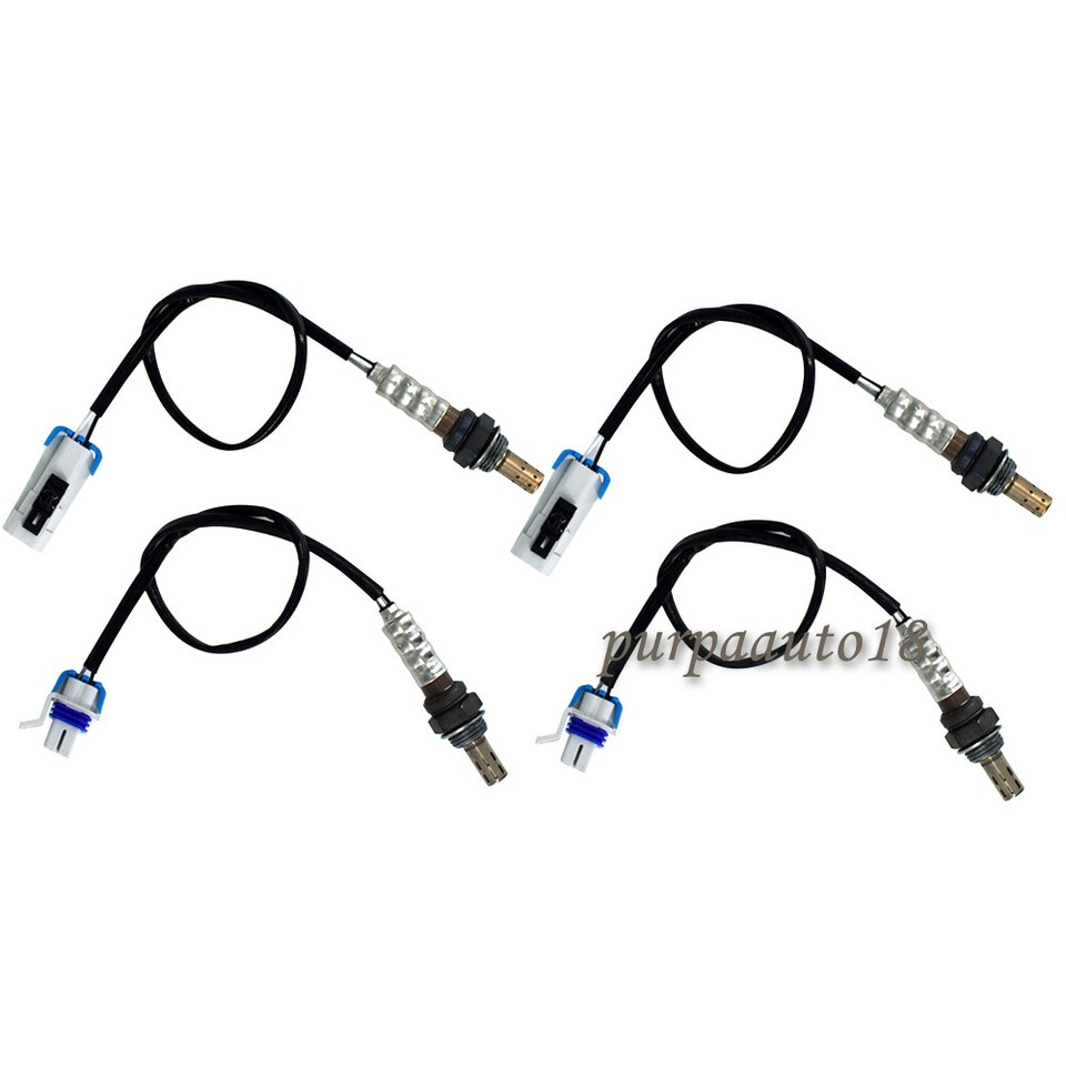 Set 4 Upstream& Downstream O2 Oxygen Sensor For Chevy Silverado GMC ...