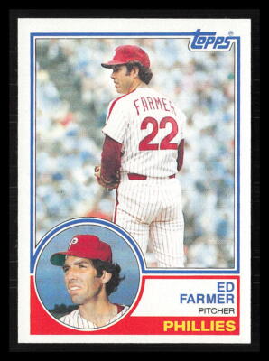 Ed Farmer 1983 Topps #459 Philadelphia Phillies | eBay