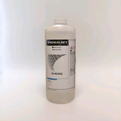 VideoJet 16-8535Q Make-Up Fluid 1-Quart Exp 9/25 | eBay