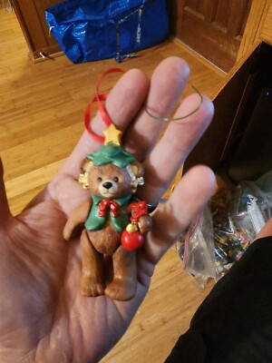 Hallmark 1999 Gift Bearers Ornament First in Series Teddy Bear ...