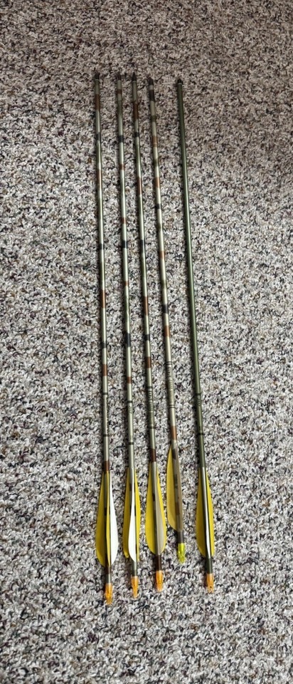 EASTON XX75 Camo Hunter 2117 Aluminum Arrow Misc Lot Of 5 READ | eBay