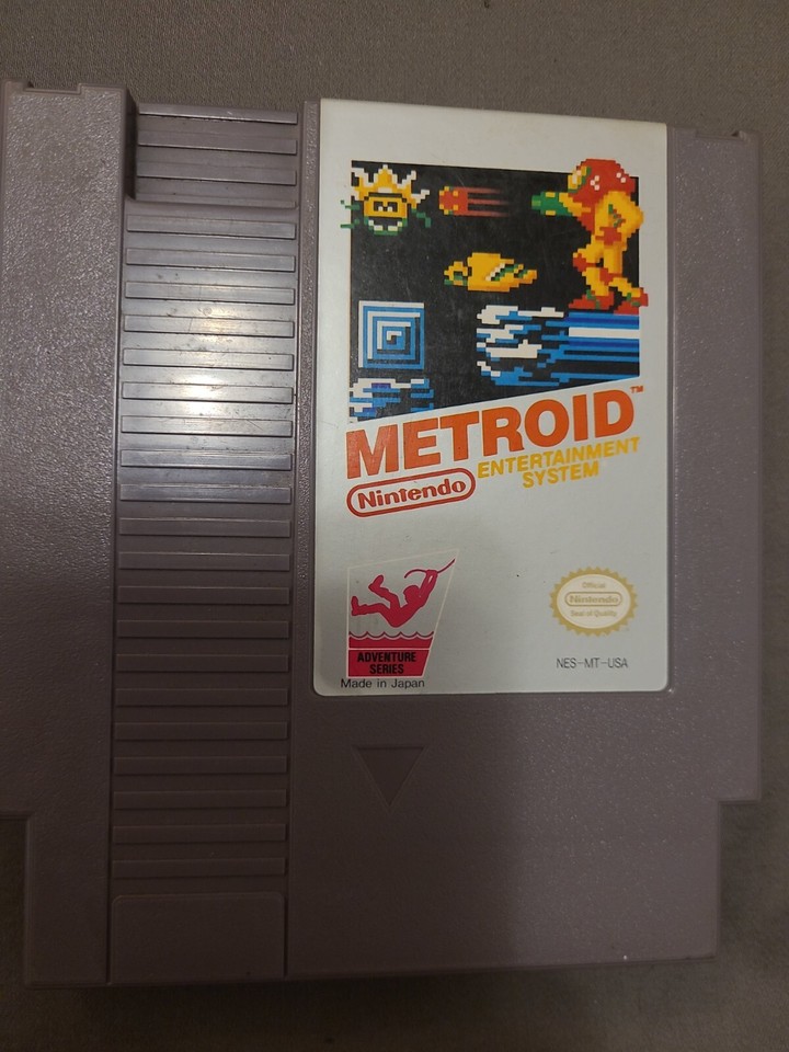 Metroid (Nintendo NES, 1987) CIB Complete In Box Star Box Variant ...
