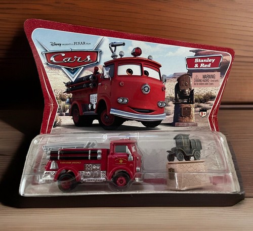 Stanley & Red Pixar CARS Radiator Springs FIRE ENGINE Truck NIB ...