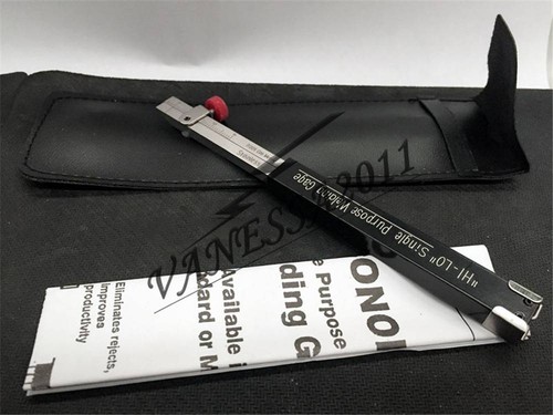 Metric system Internal Single Purpose HI-LO Welding Gauge Gage Root Gap ...