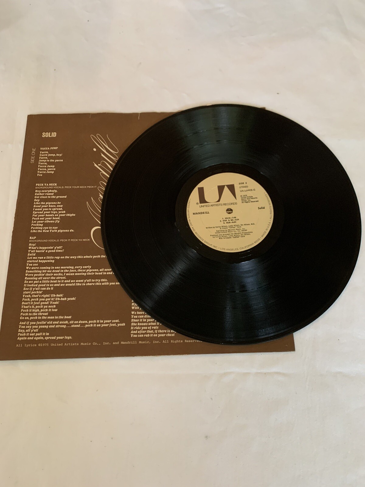 Mandrill Solid LP 1975 Vinyl | eBay