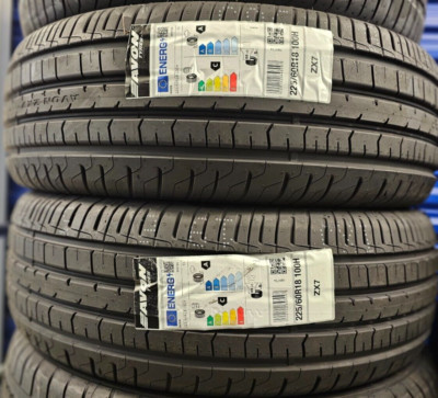 2X NEW AVON ZX7 SPORT 225/60 R18 100H SUV UHP TYRES 225 60 18 2256018 C ...