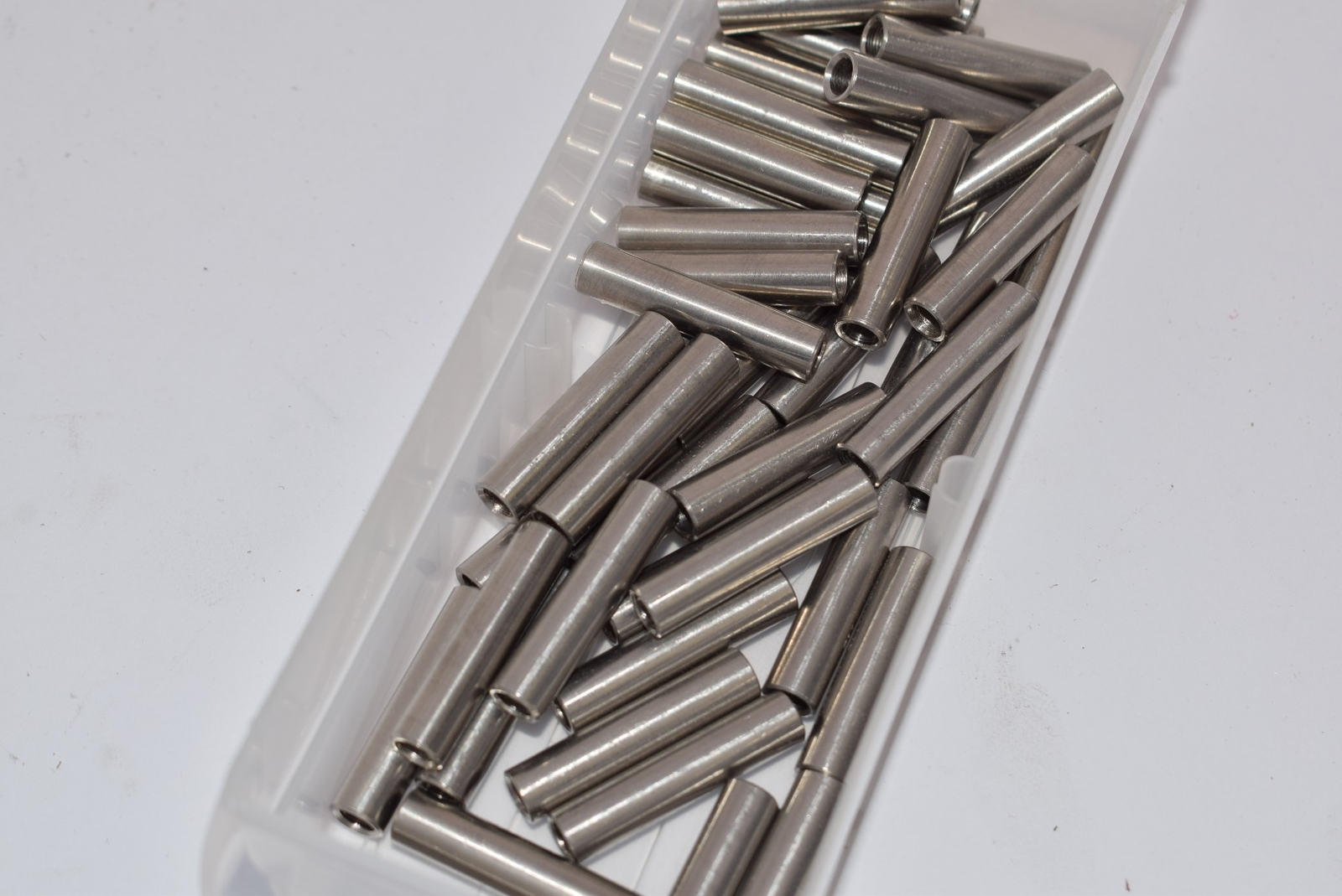 Lot of 44 NEW 92320A126 18-8 Stainless Steel Unthreaded Spacer 1/4'' OD ...