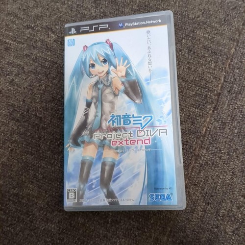 PSP Hatsune Miku Project DIVA extend Sony PlayStation Portale Japanese ...
