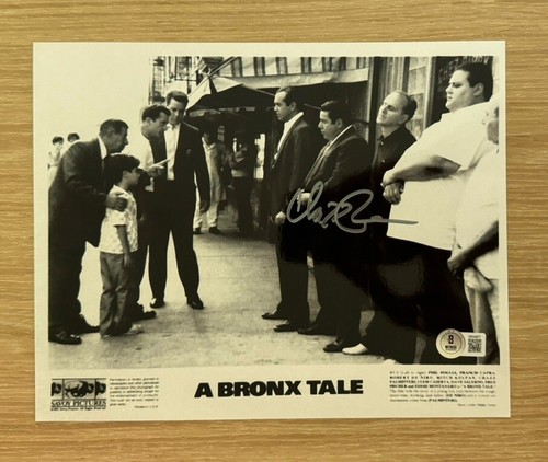 CHAZZ PALMINTERI SIGNED A BRONX TALE SONNY 8X10 PHOTO BAS BECKETT | eBay