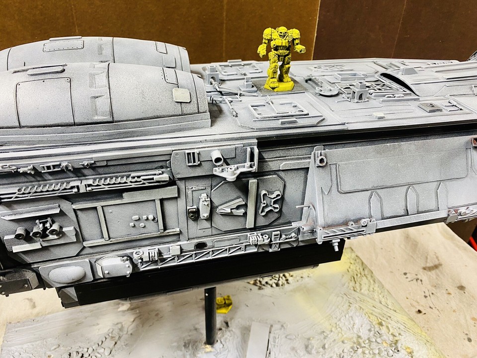 Battletech Titan Dropship Kitbash Scratch Made Mech Scale | eBay